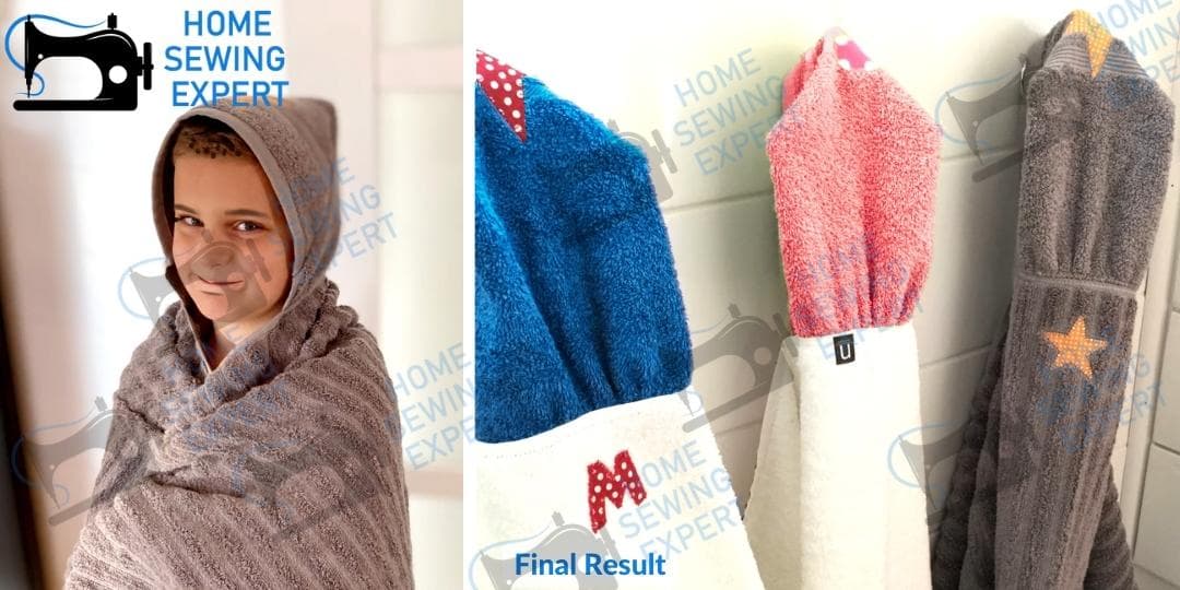 How to Make a Hooded Towel? DIY Hooded Towel - Step by Step