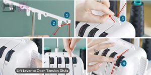 How to Thread a Serger: Easy Threading 4 Thread Overlocker